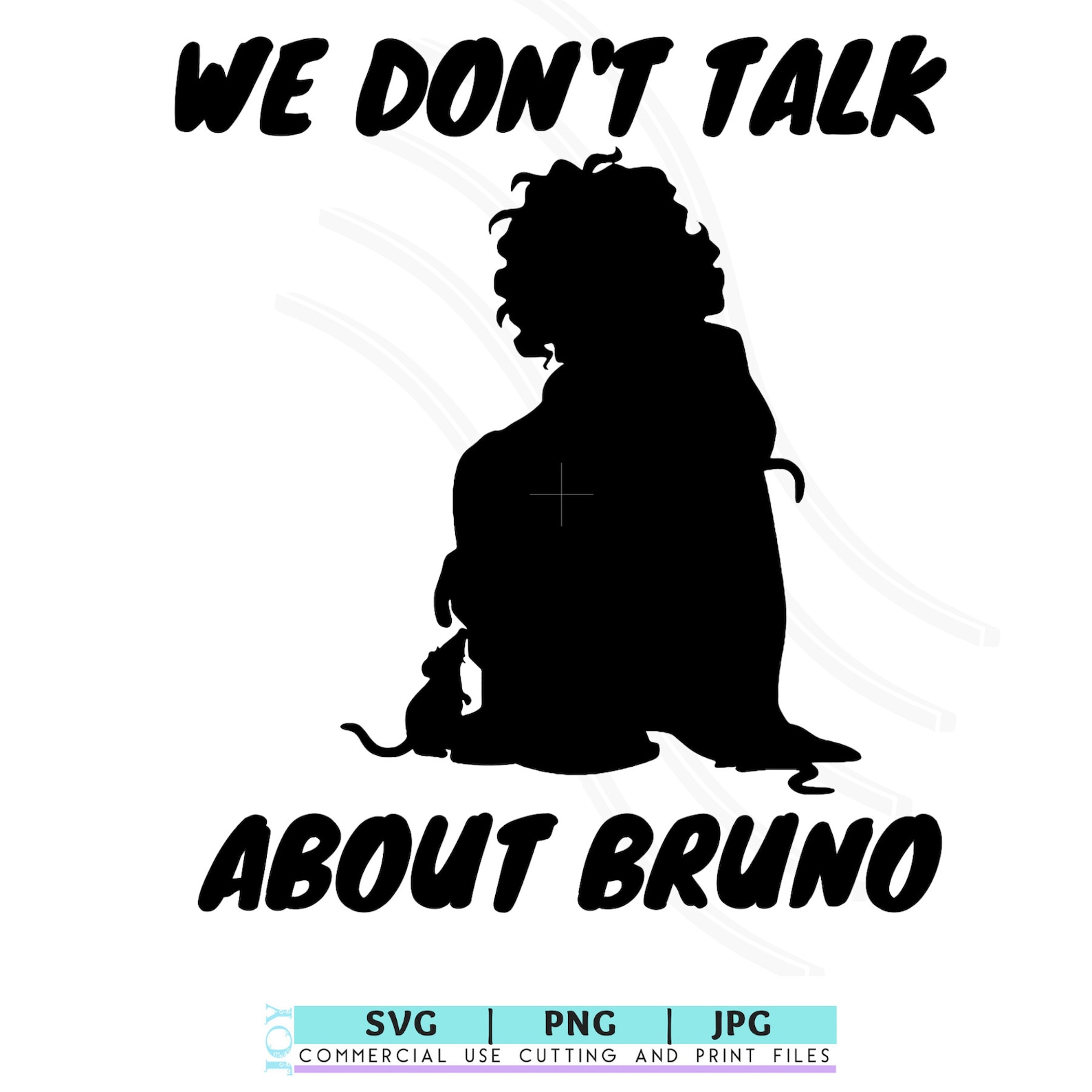 We Don't Talk About Bruno SVG PNG Encanto Bruno SVG - Etsy Canada