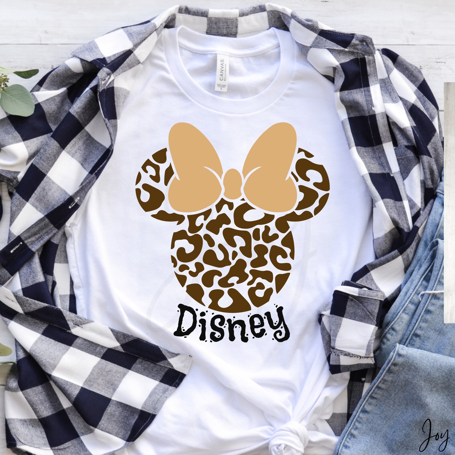 Minnie Leopard SVG PNG2 Minnie Animal Kingdom Park Shirts - Etsy
