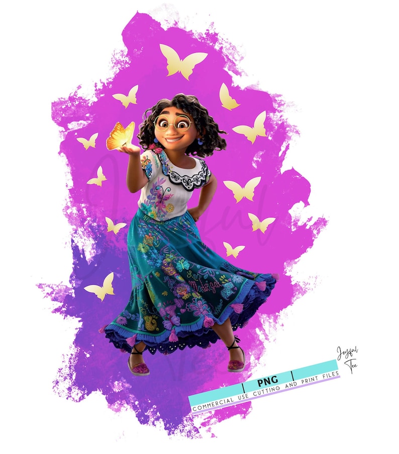 Encanto Mirabel Madrigal Digital Art Png Sublimation Mirabel - Etsy