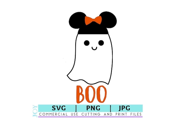 Minnie Mouse Ghost Svg Mickey Ghost Halloween Svg Ghost Svg | Etsy ...