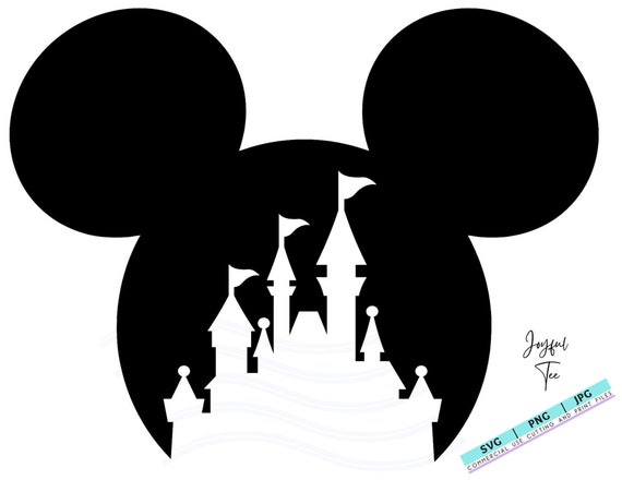 Castle Mickey SVG Castle in Mickey Castle Mickey Mouse - Etsy