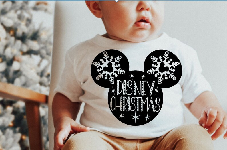 Mickey Christmas Stars Svg, Minnie Christmas World Cricut Cut File ...