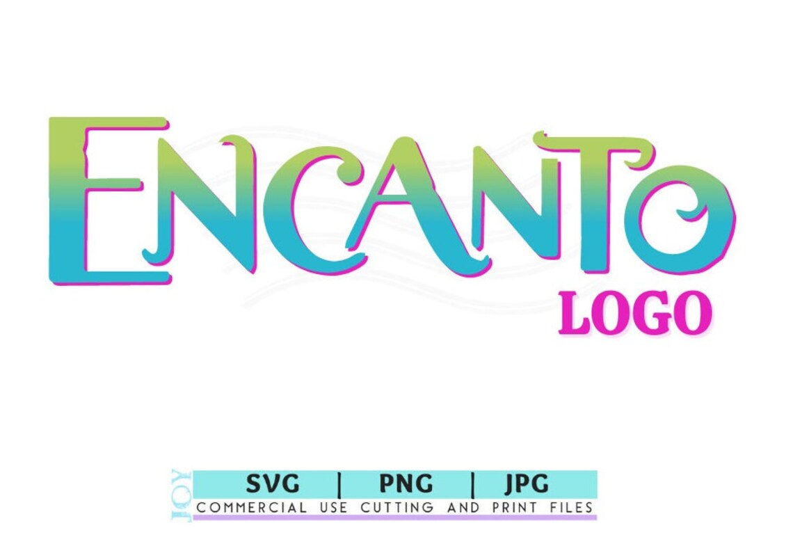 Encanto Movie Logo svg png / Encanto Clipart Images Instant Digital ...