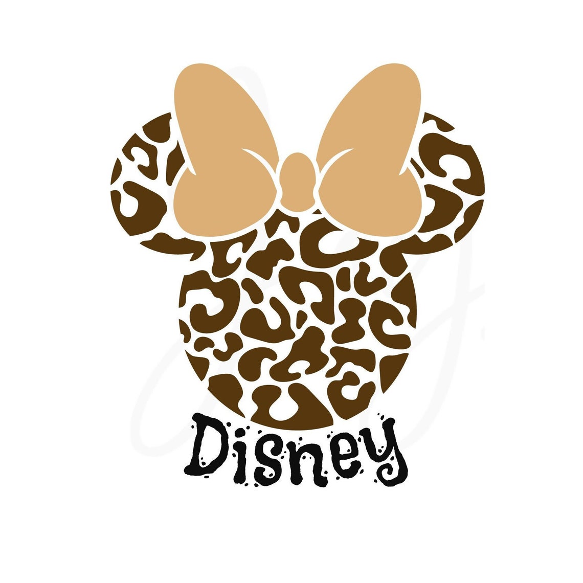 Minnie Leopard SVG PNG2 Minnie Animal Kingdom Park Shirts - Etsy