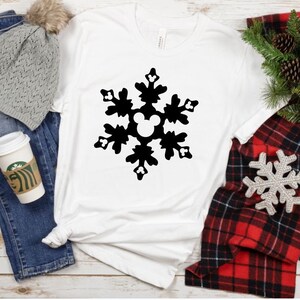 Mickey Mouse Snowflake 2 SVG Jpg Png | Disneyland World Christmas Svg ...
