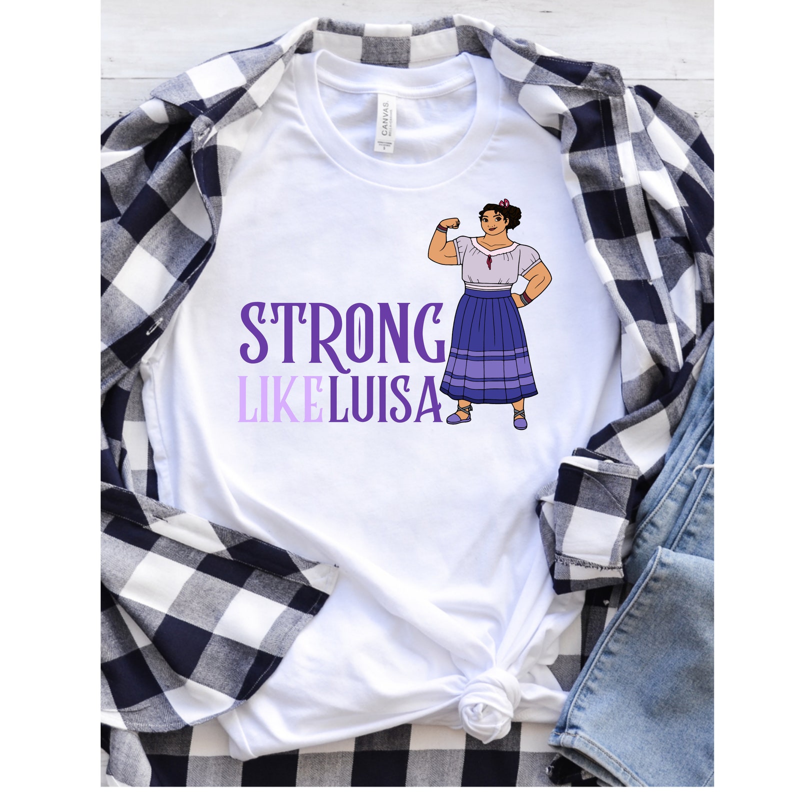 Strong Like Luisa SVG PNG, Encanto Svg, Luisa Madrigal Svg, Encanto ...