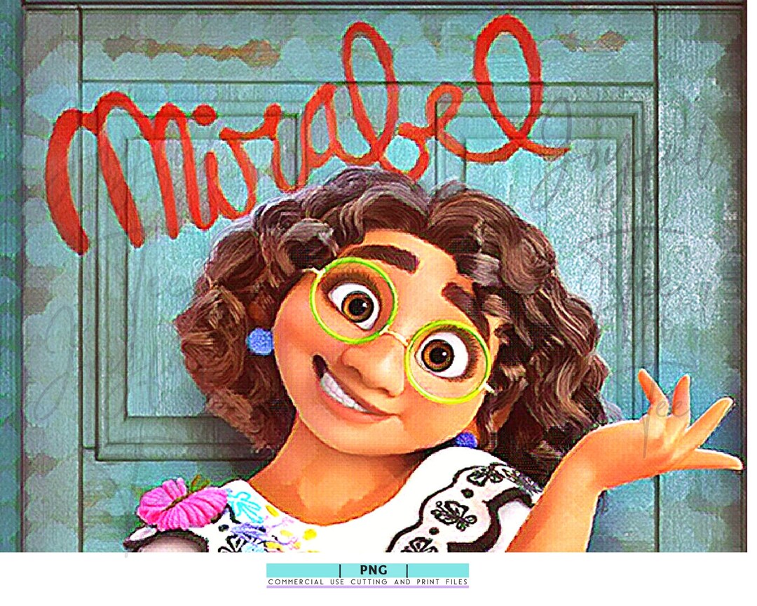 Encanto Mirabel Digital Art Png Sublimation|encanto Png| Encanto ...