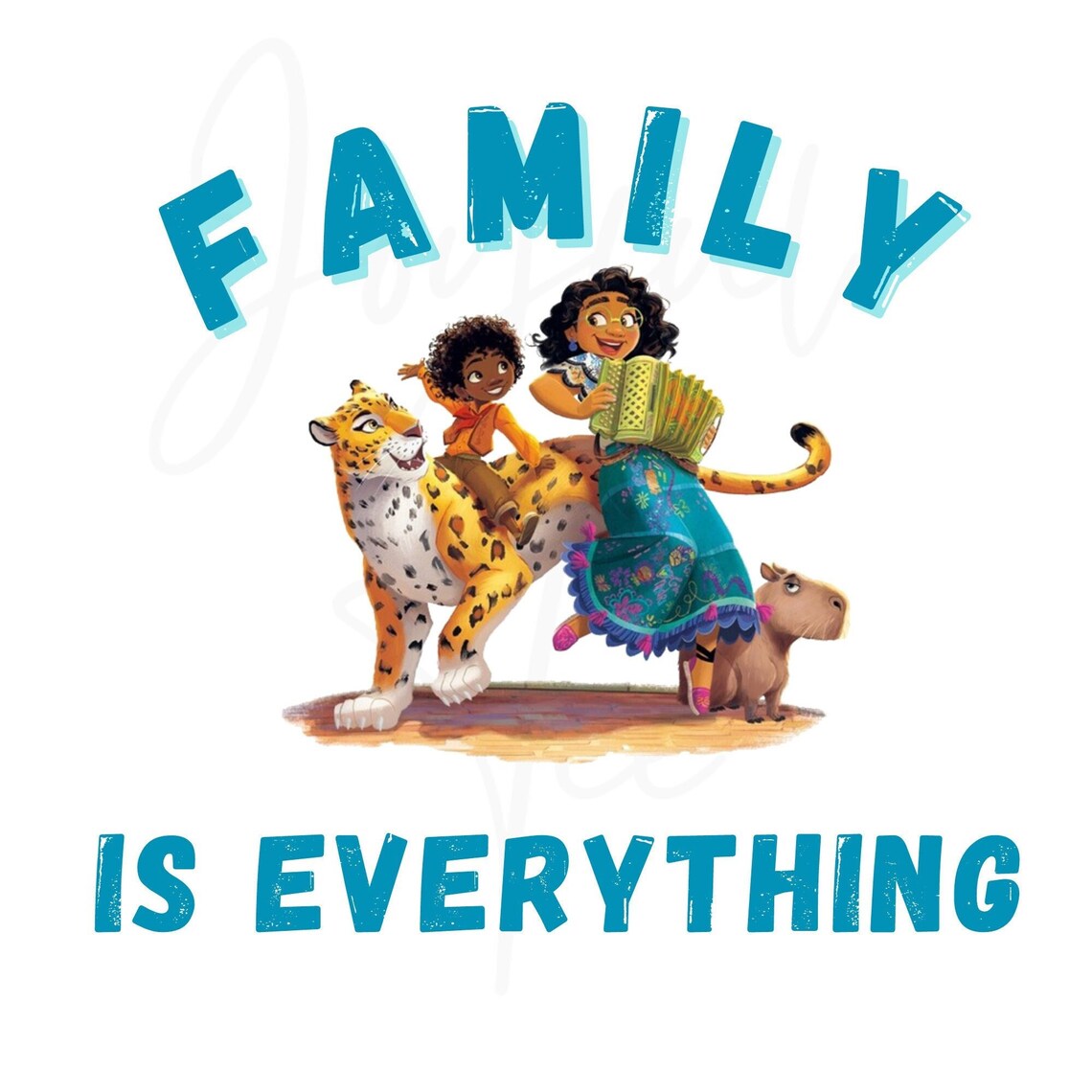 Encanto Mirabel, Luisa, Isabella Madrigal SVG PNG, Encanto Svg, Family ...