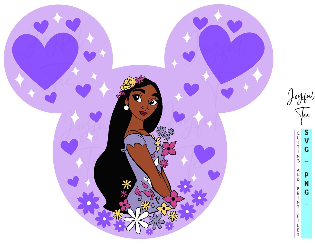 Encanto Isabella Madrigal PNG SVG ,encanto Svg, Clipart Images Instant ...