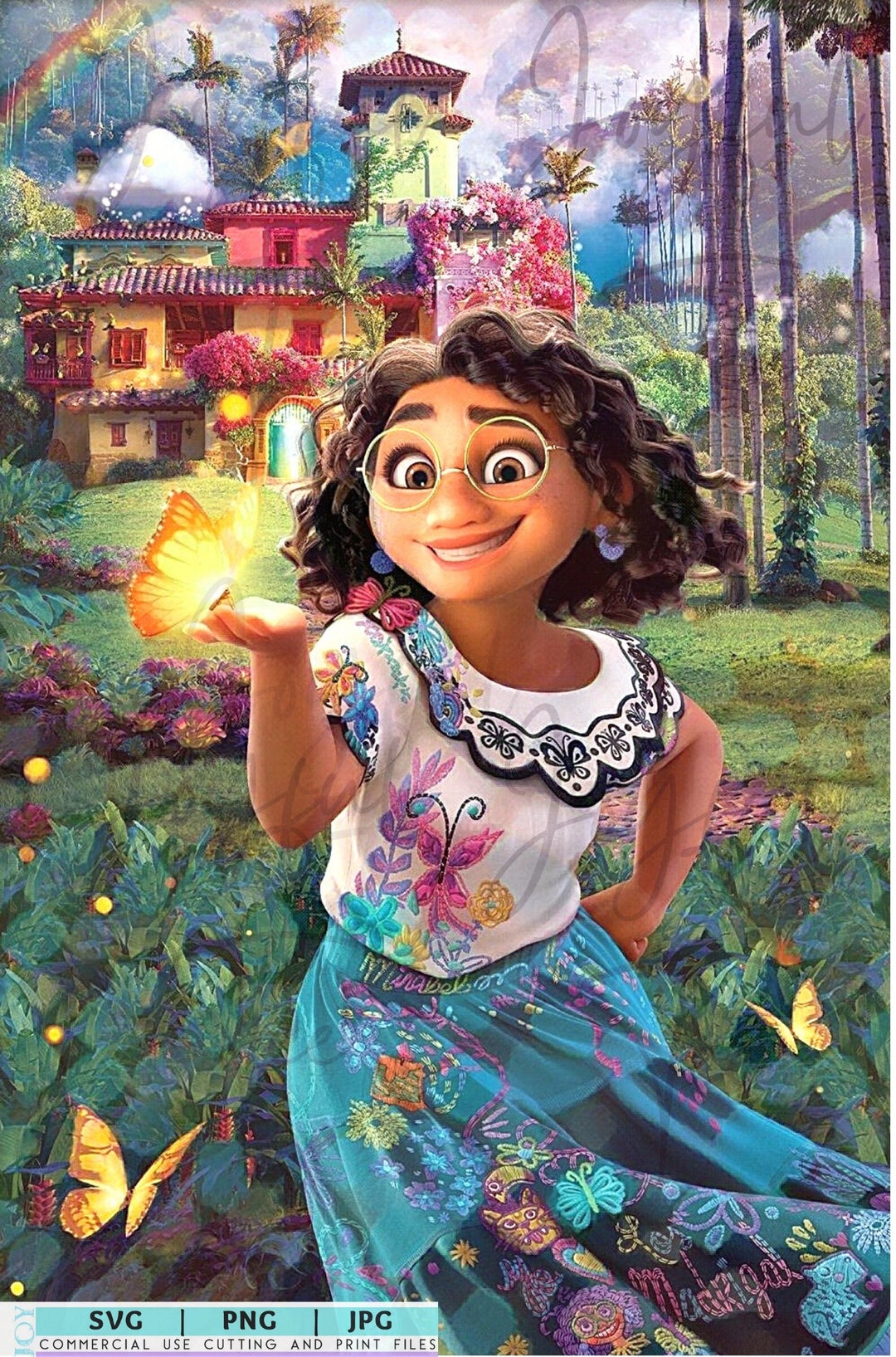 Encanto Mirabel Digital Art Png Sublimation|encanto Png| Encanto ...