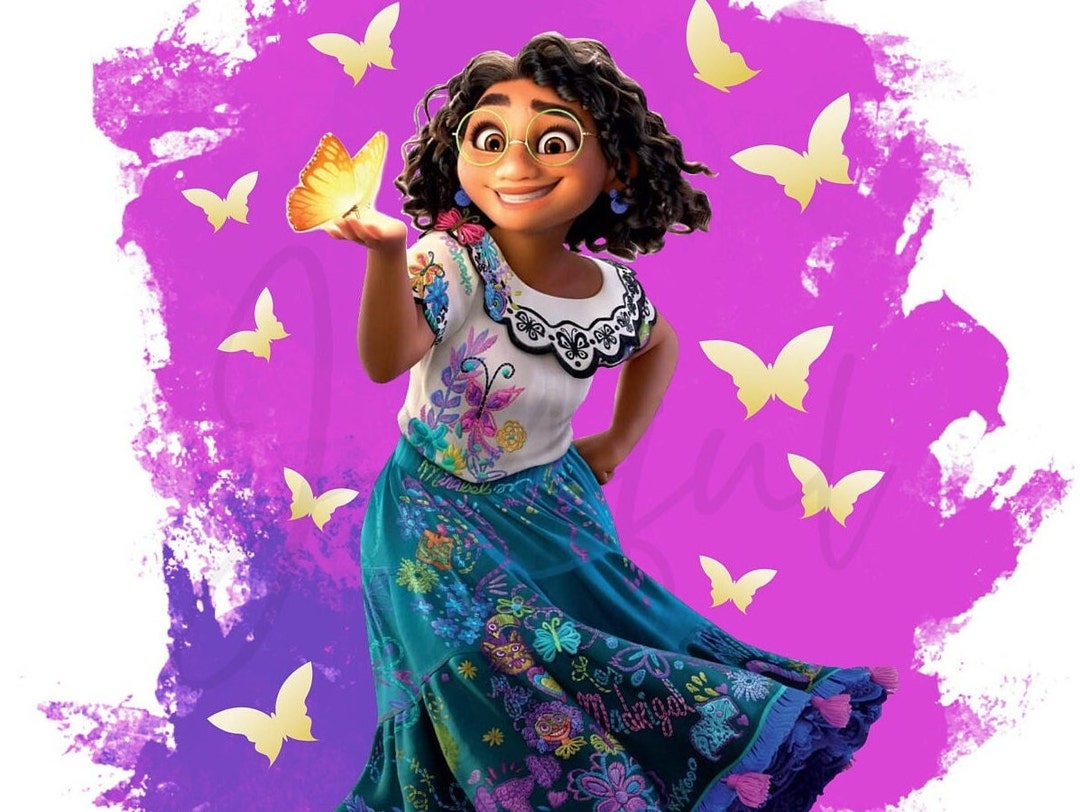 Encanto Mirabel Madrigal Digital Art Png Sublimation | Mirabel Clip Art ...