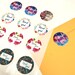 Round Sticker Combo Pack Sticker Samples Branding Stickers - Etsy