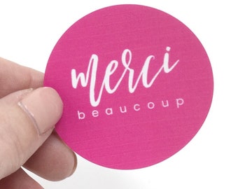 Merci Beaucoup | Etsy
