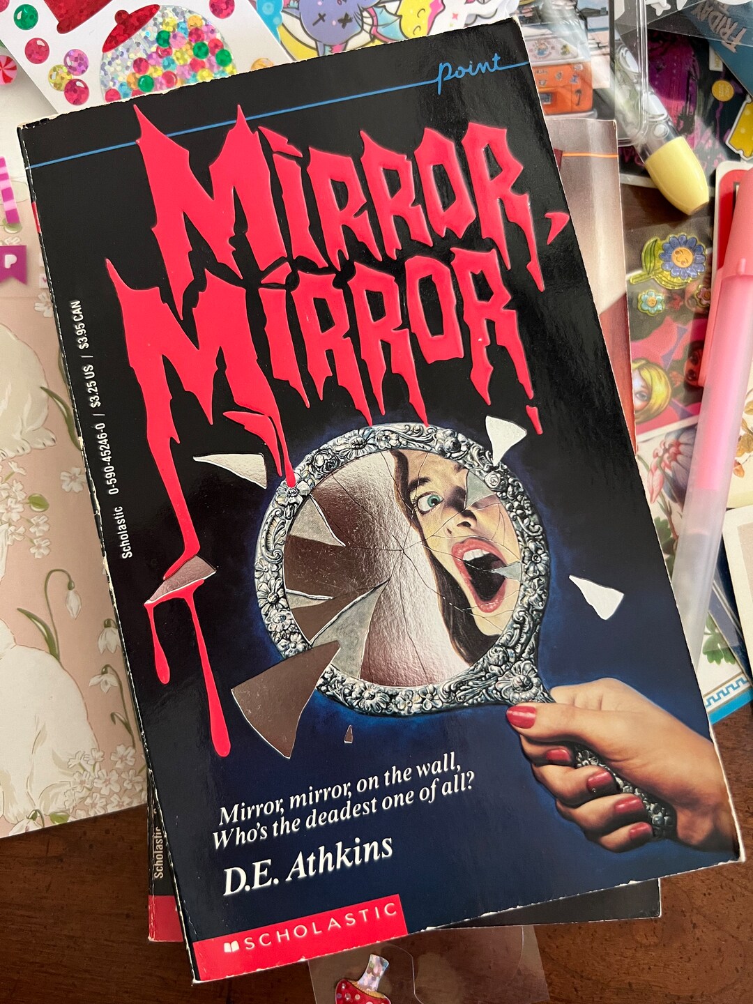 Mirror, Mirror // D.E. Athkins // 1990s Horror Paperback // 1992 ...