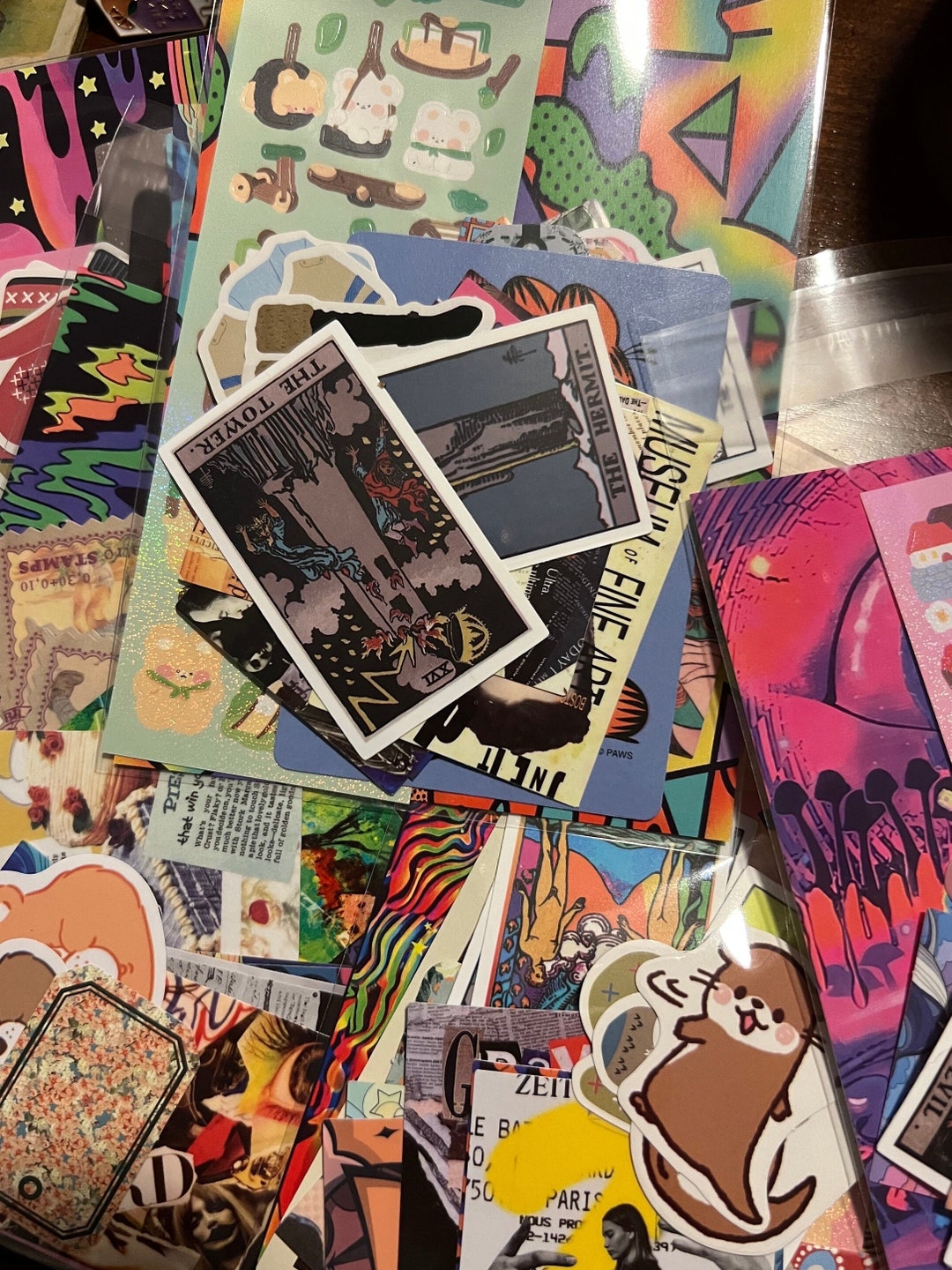 Sticker Starter Sack Sticker Kit // Sticker Lot // Scrapbooking - Etsy