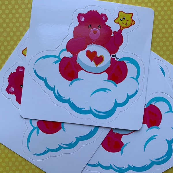 Grumpy Bear Stickers - Etsy