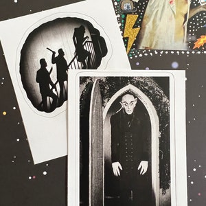 Nosferatu Dracula Count Orloff // Sticker Water Bottle Laptop Stickers ...