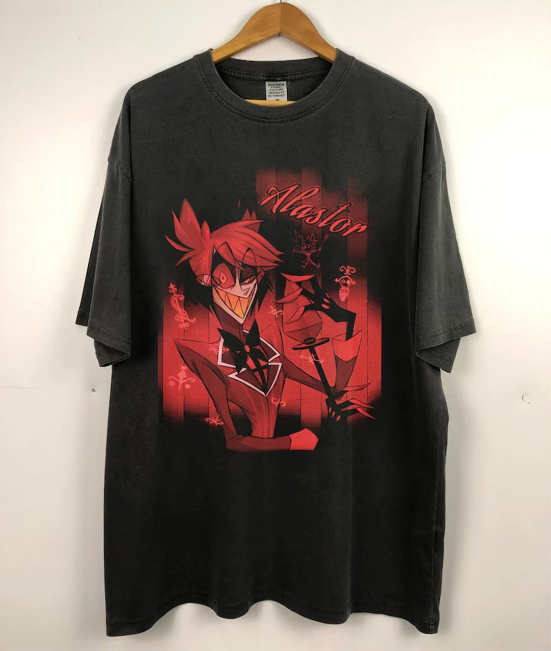Hazbin Hotel Alastor Shirt, Alastor Unisex Shirt, Anime Shirt, Hazbin ...