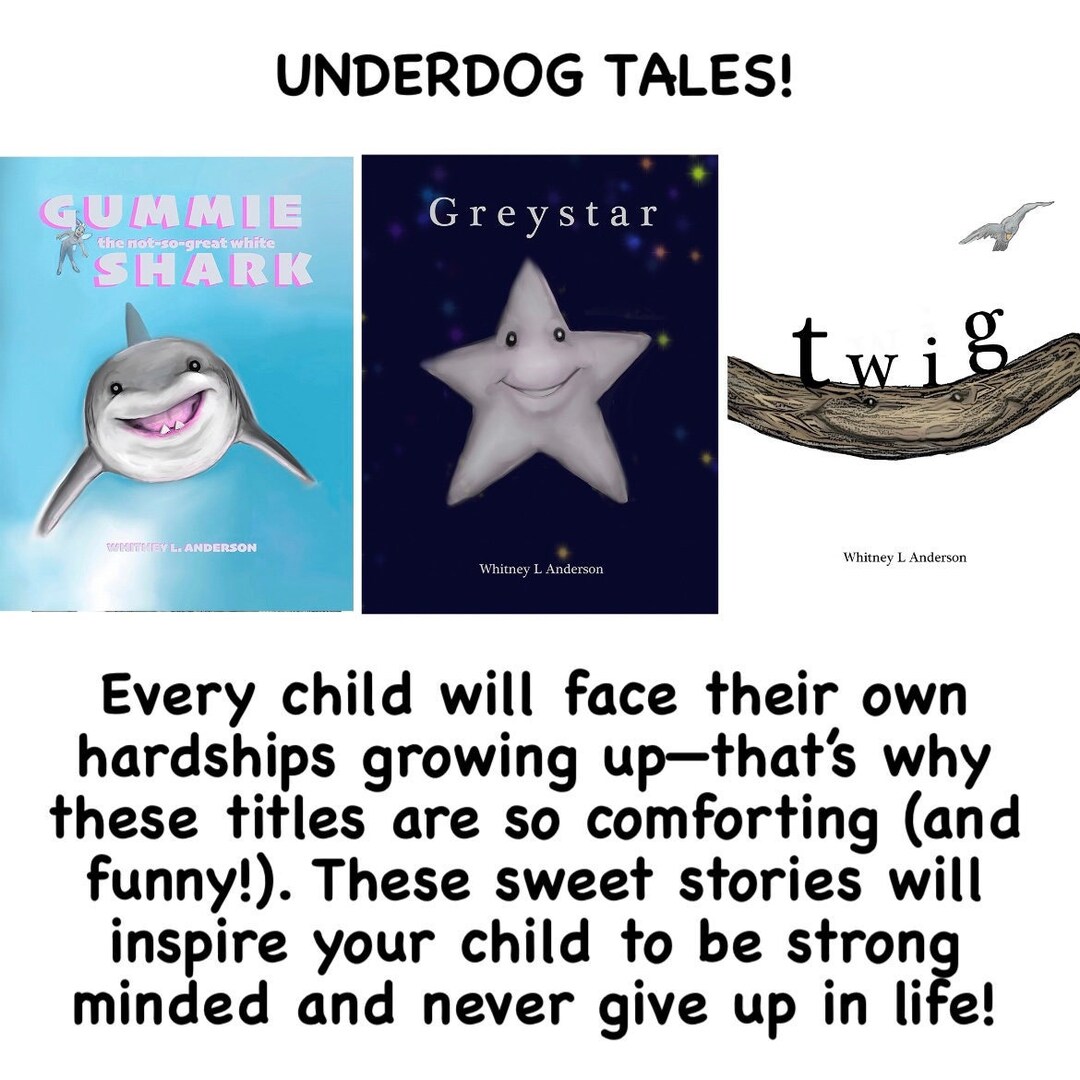 Underdog Tales Book Bundle | Hand-drawn Children's Books - Etsy