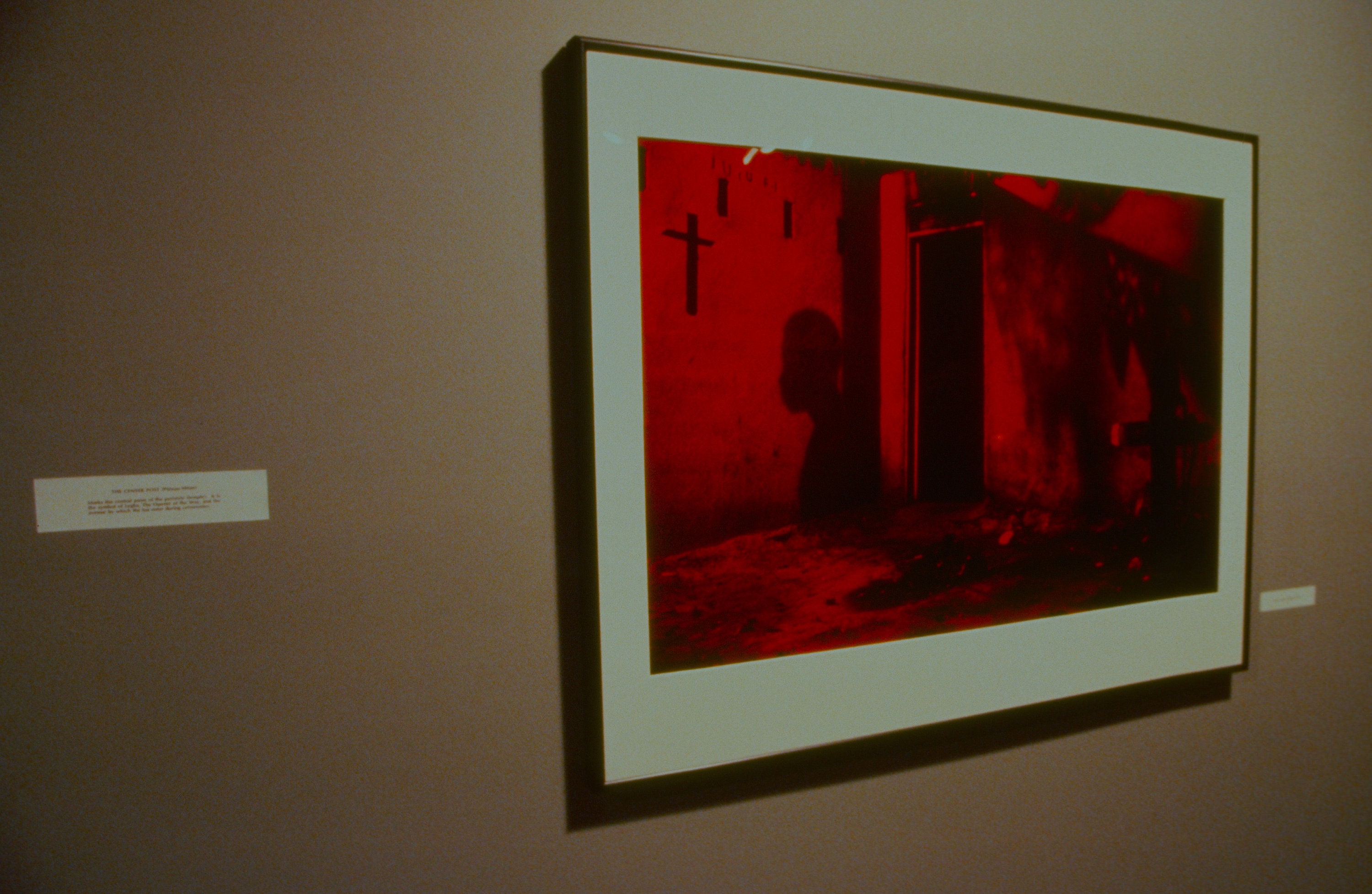 Voodoo Temple, Haiti, Vodou, Religion. Cross, Red, Shadow, Temple ...