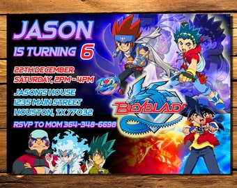 Beyblade card | Etsy