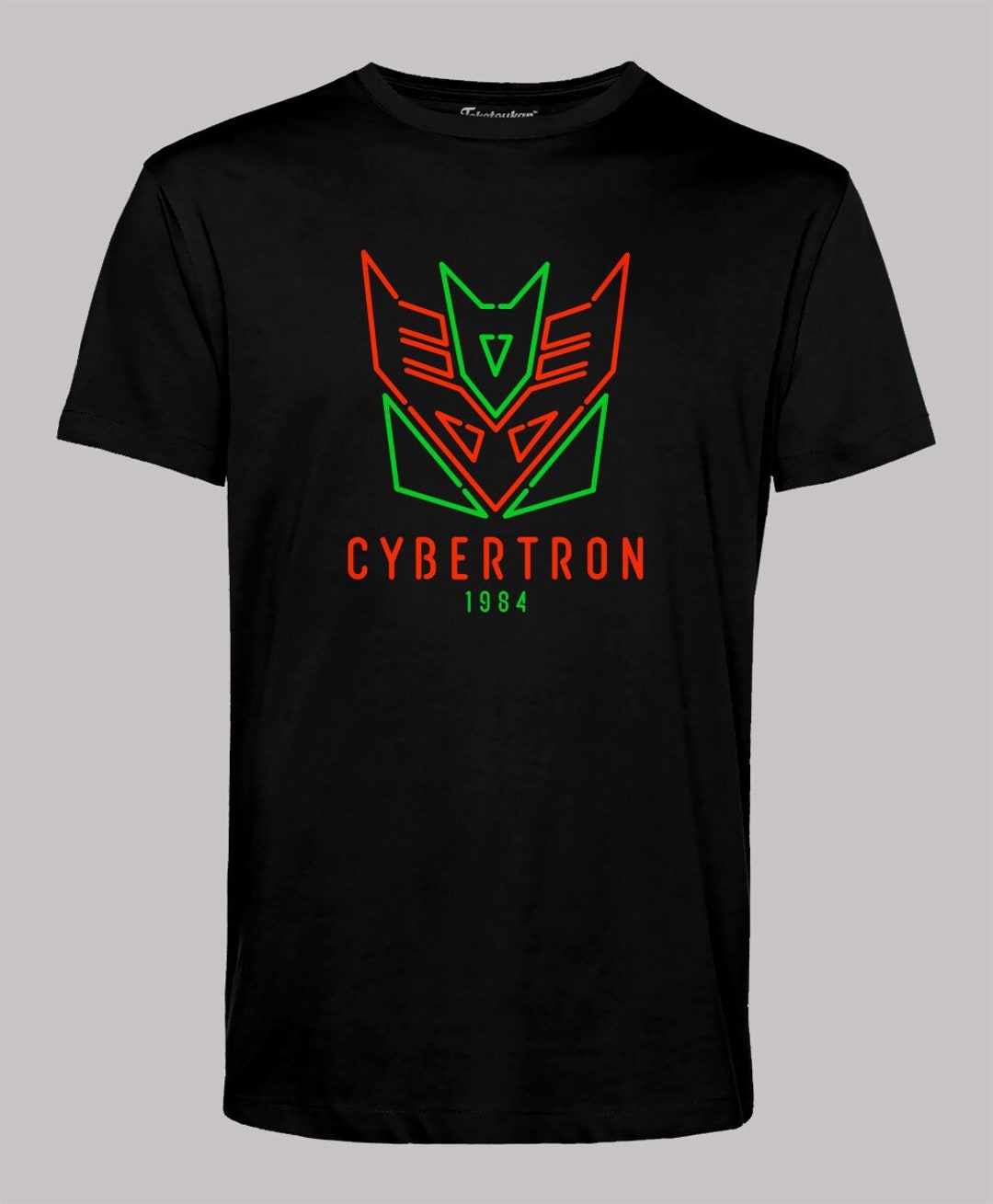 Cybertron 1984 - Men's Transformers T-shirt - Decepticon Logo - Etsy