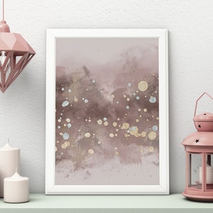 Rose Gold Poster Rose Gold Art Rose Gold Wall Art Art - Etsy