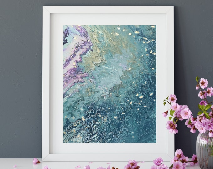 Instant Download Pi Symbol Abstract Watercolor Art Art Print - Etsy