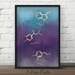Testosterone Molecule Poster, Testosterone Art Print, Chemistry Poster ...