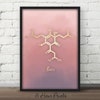 Instant Download DNA Poster, DNA Strand, DNA Poster, Chemistry Teacher ...