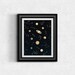 Gold Solar System Poster Gold Planet Poster Solar System - Etsy