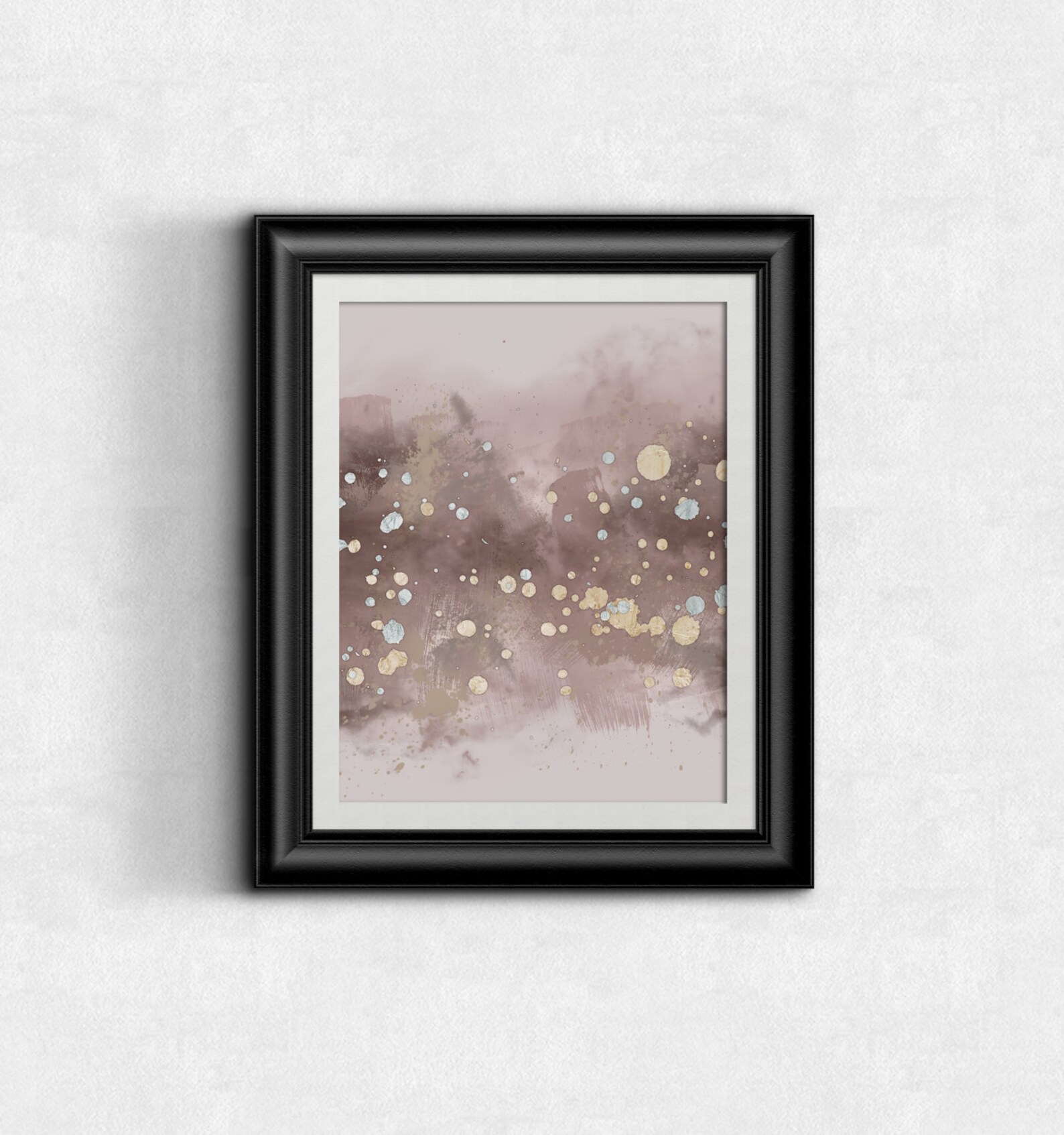 Rose Gold Poster Rose Gold Art Rose Gold Wall Art Art | Etsy