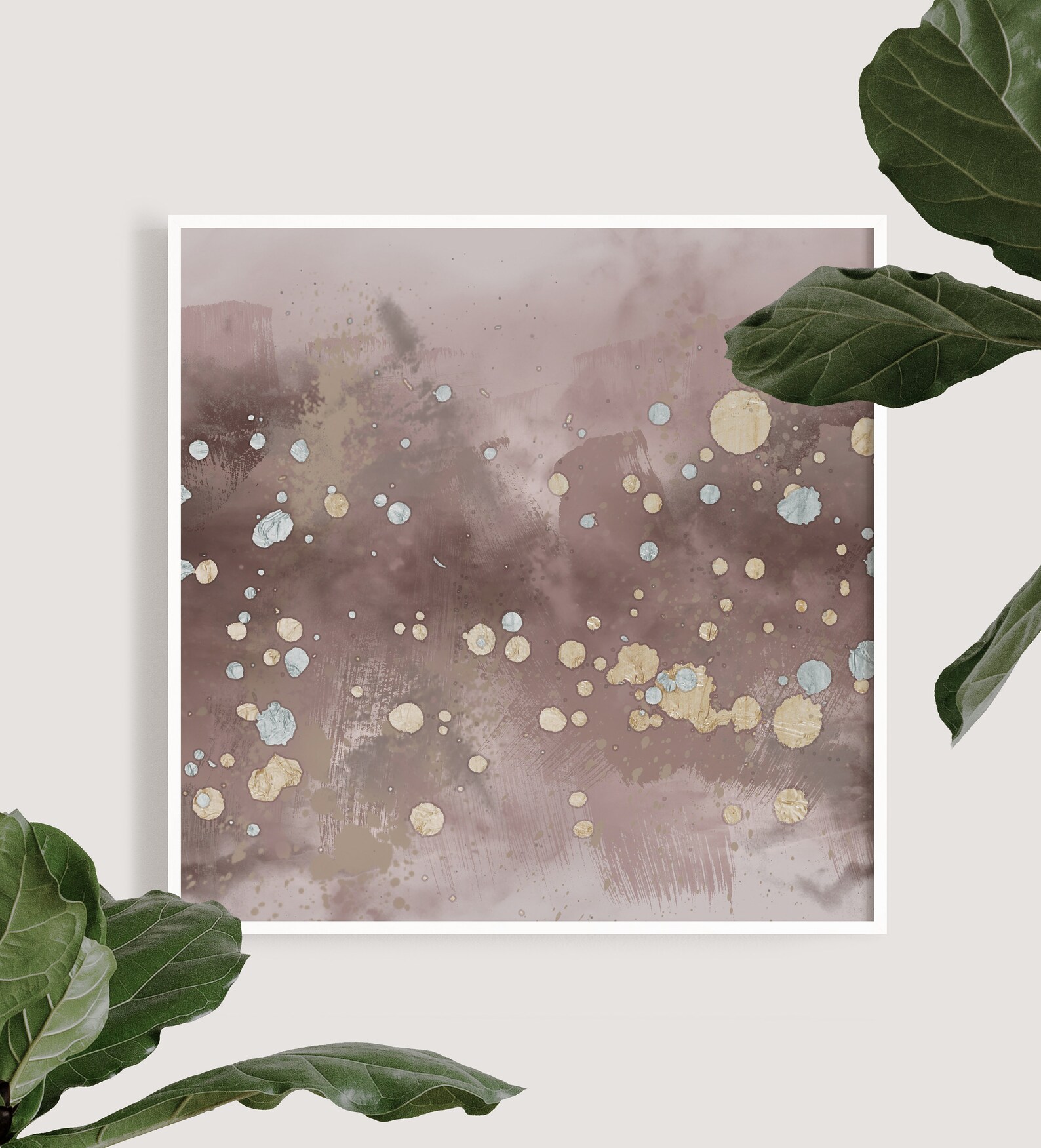 Rose Gold Poster Rose Gold Art Rose Gold Wall Art Art | Etsy