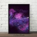 Instant Download Purple Nebula Art Print Pink Nebula Printable Digital ...