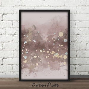 Rose Gold Poster Rose Gold Art Rose Gold Wall Art Art - Etsy