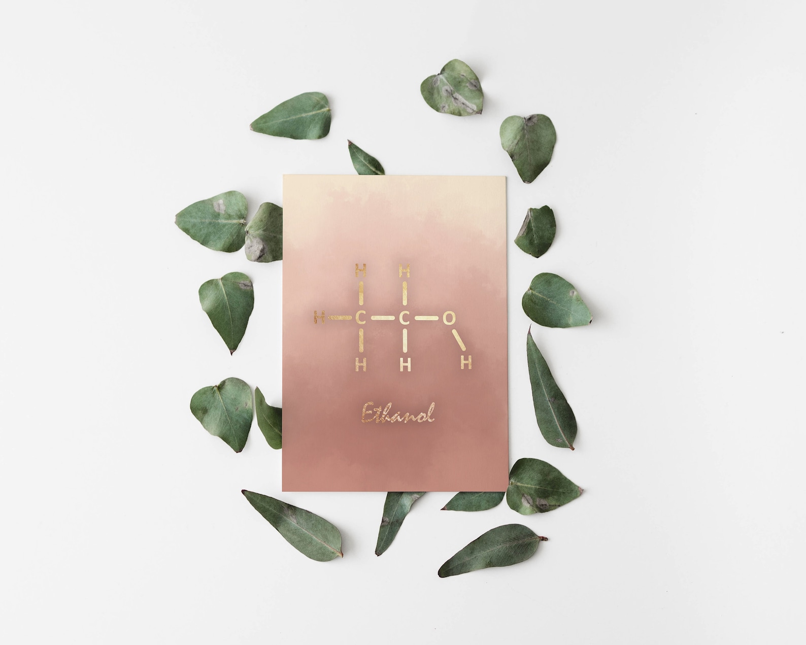 Ethanol Molecule Poster Ethanol Art Print Chemistry Poster - Etsy