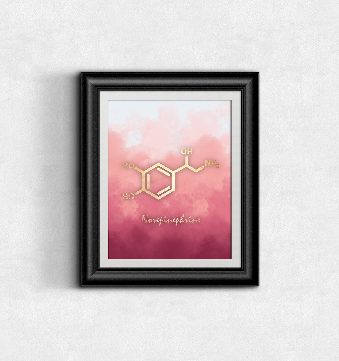 Instant Download Norepinephrine Art Norepinephrine Poster - Etsy