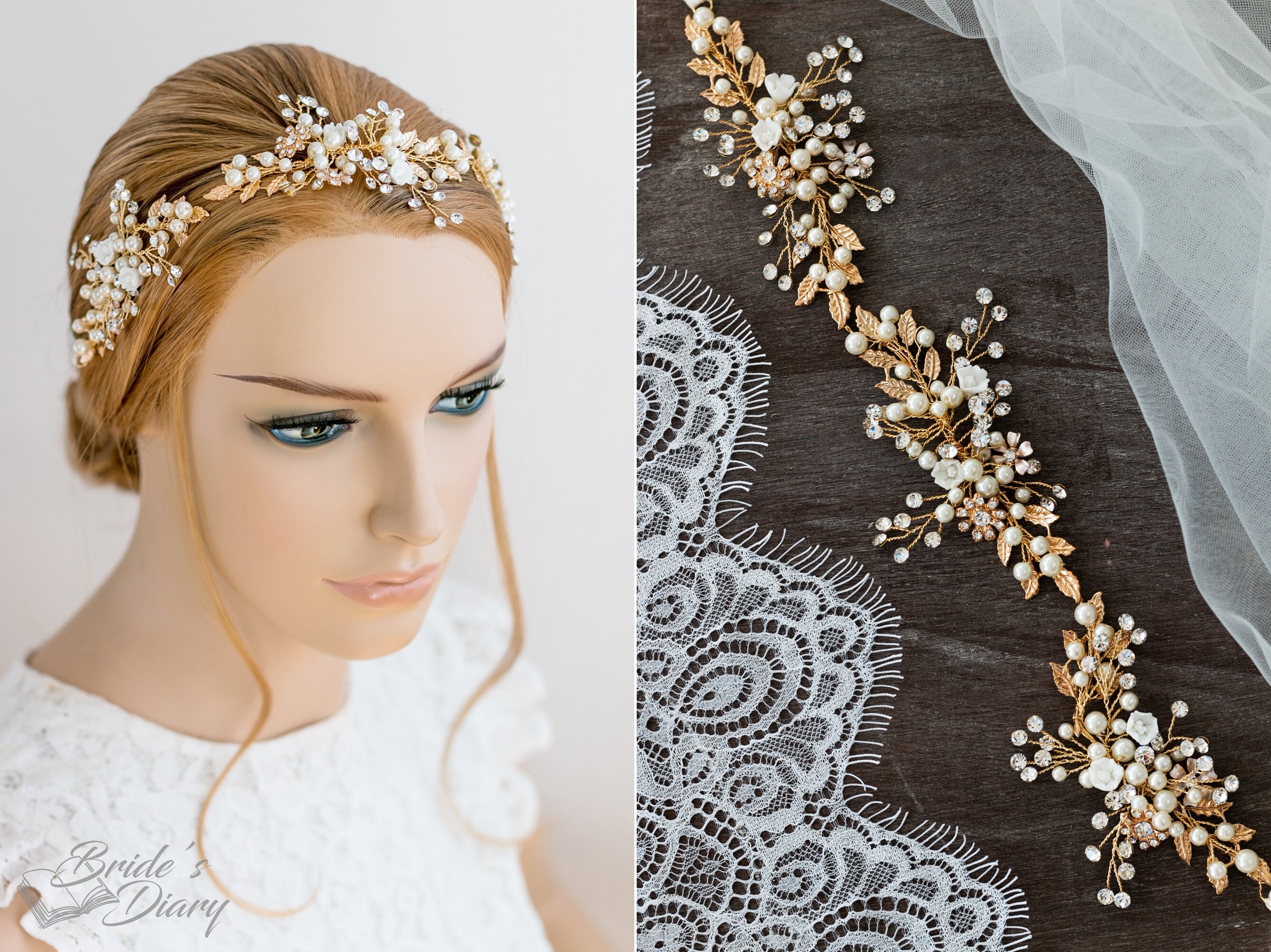 Haarschmuck Vintage Hochzeit