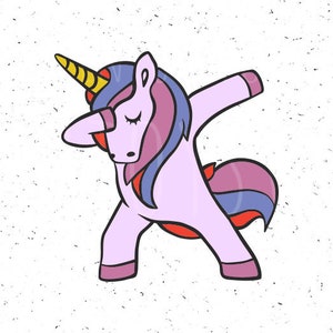 Dabbing Unicorn SVG Dabbing svg Dab svg Dabbing Unicorn SVG | Etsy