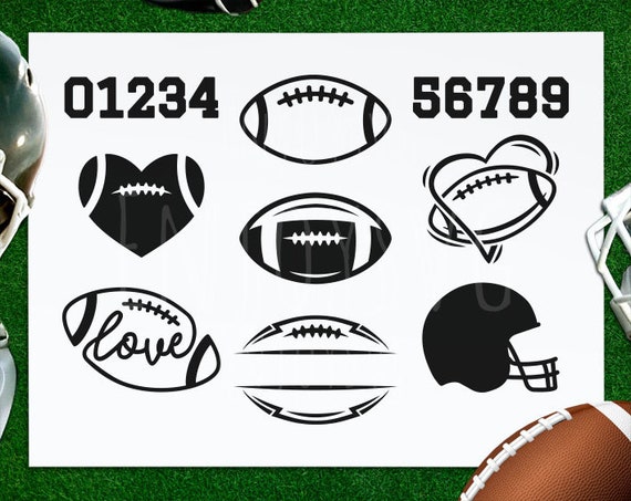 Football Svg Football SVG Bundle Football Bundle Svg | Etsy