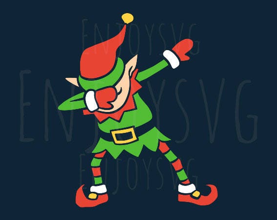 Dabbing SVG Dabbing Elf Svg File Dabbing Santa Dabbing SVG Dab - Etsy ...