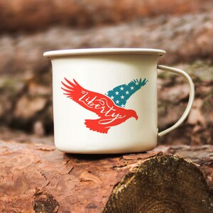 Patriotic Eagle Svg4th of July Svgamerican Flag Svgamerican - Etsy