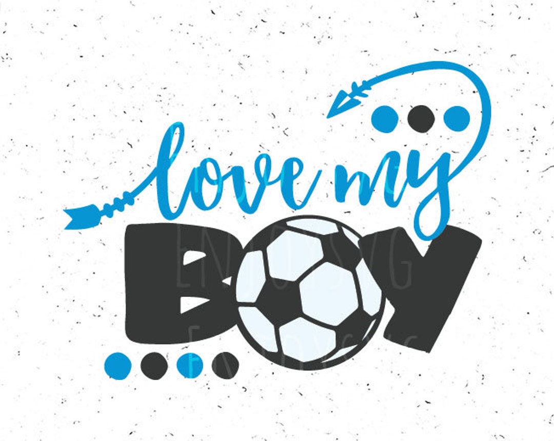 Soccer Mom Svg Love My Boy Svg Soccer Mom Svg File Love My - Etsy