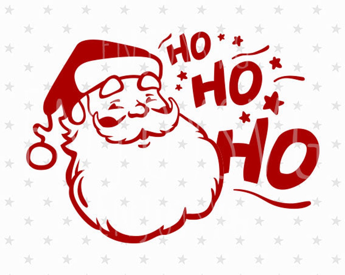 Ho Ho Ho Svg Santa Svg Santa Svg Datei Santa Ho Ho Svg Datei - Etsy.de