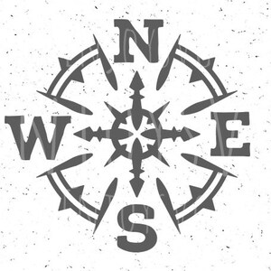 Compass Rose Svg Compass SVG Compass Rose Svg File Navigation | Etsy