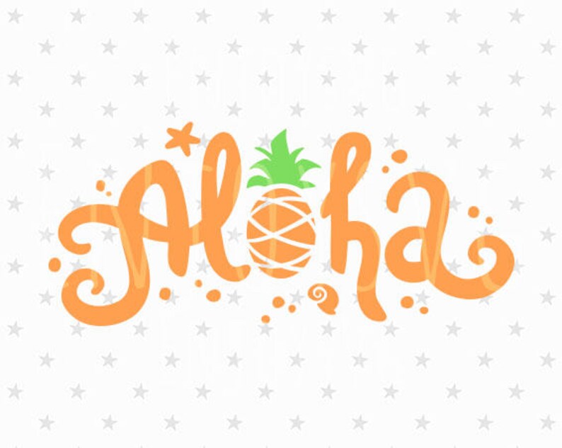 Aloha Svg Aloha Svg File Pineapple Svg Aloha Pineapple Svg - Etsy