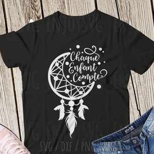 CHAQUE ENFANT COMPTE Svg, Chaque Enfant Compte Svg, in French Every ...