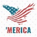 Patriotic Eagle Svg,4th of July Svg,american Flag Svg, USA Svg,american ...