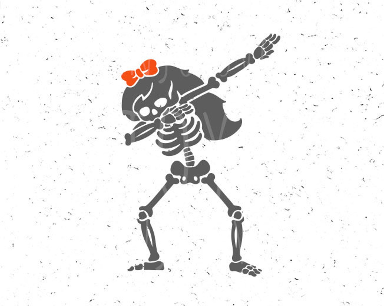 Dabbing Skeleton Svg Dabbing Girl Skeleton SVG File | Etsy