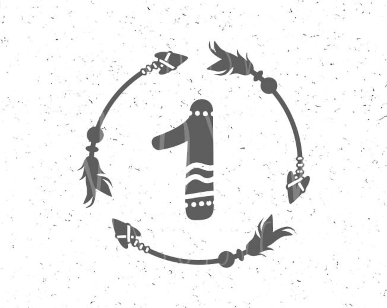 First Birthday Svg One Svg File One Year Old 1st Birthday Svg - Etsy